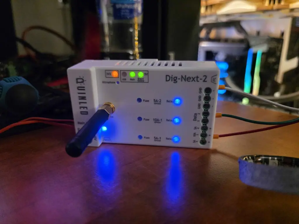 QuinLED Dig-Next-2 LED Controller | Jerems Inc